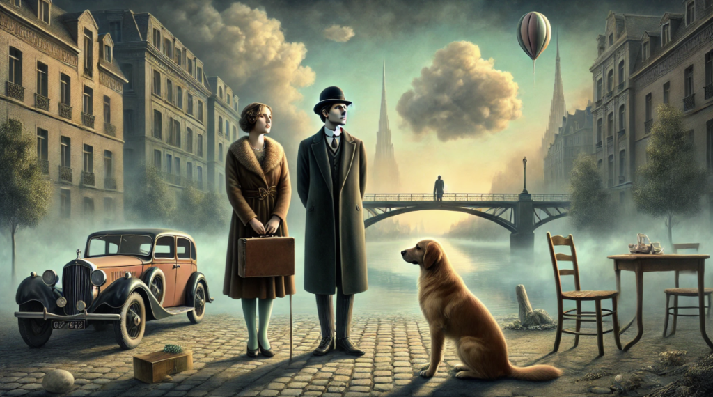 Meaning of “Rene and Georgette Magritte with Their Dog After the War ...
